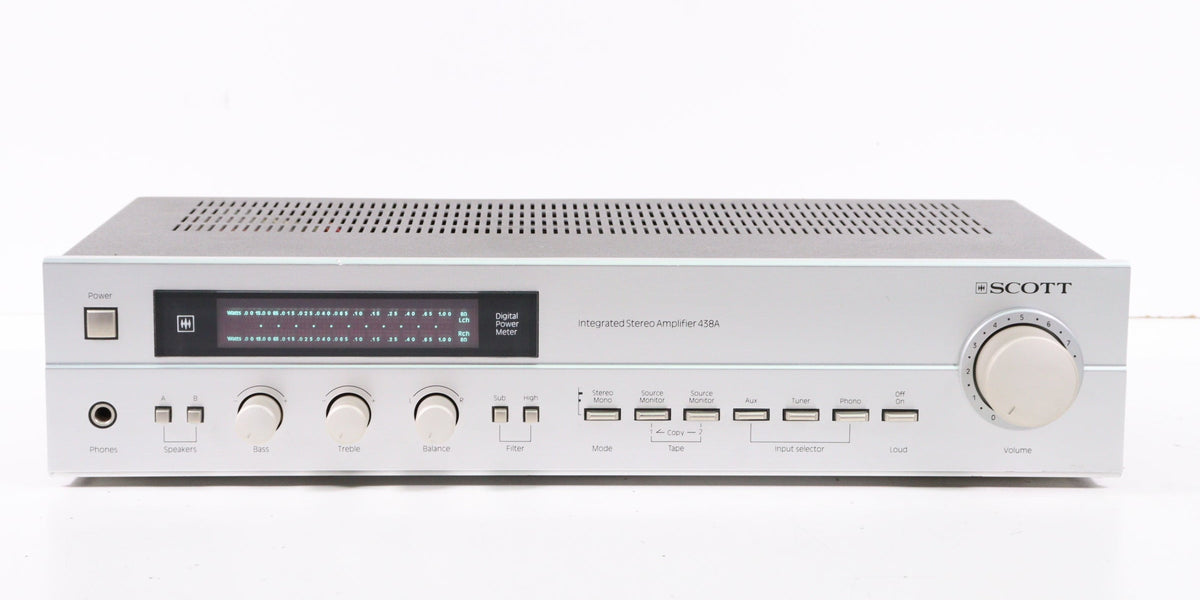 Scott 438A Integrated Stereo Amplifier — SpenCertified