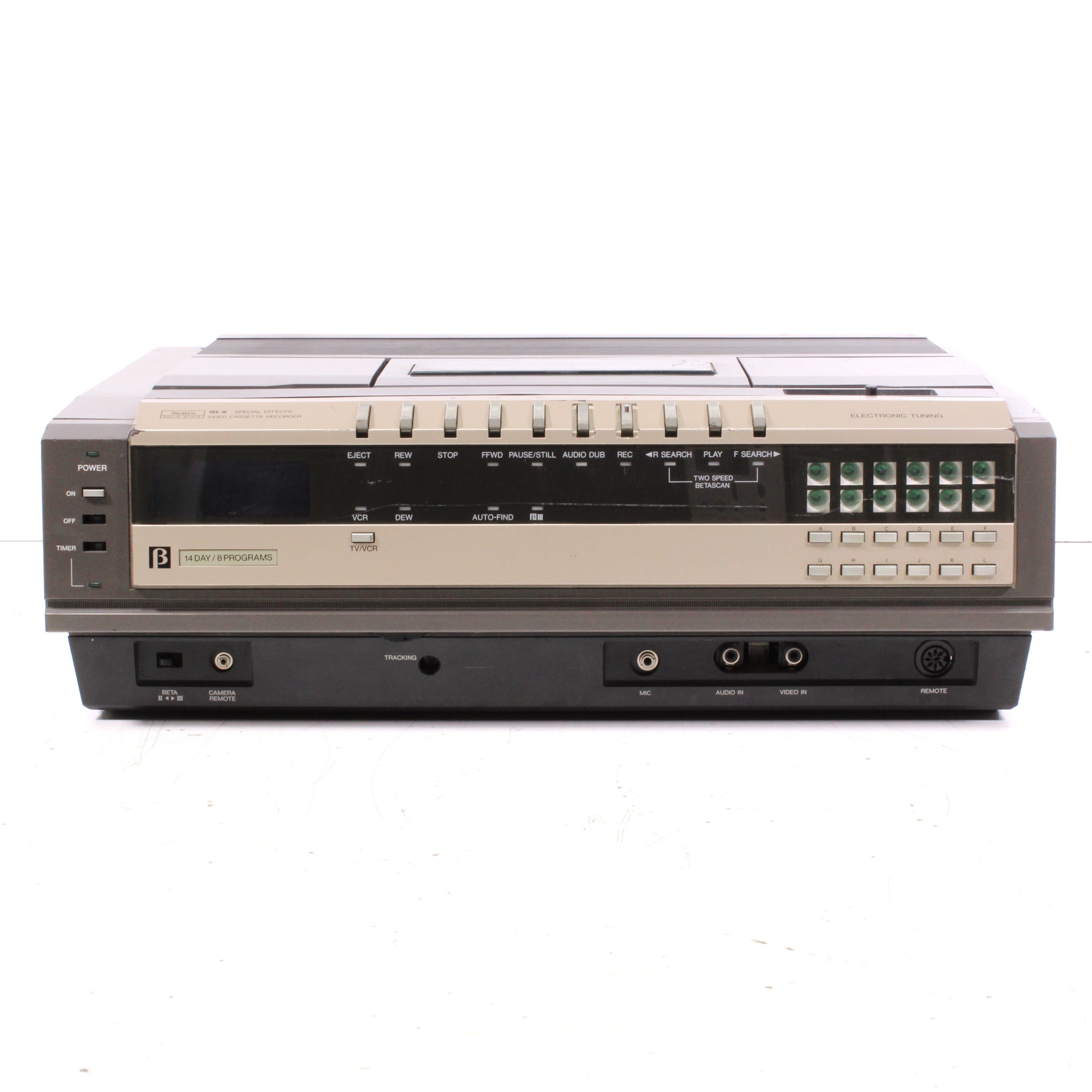 Sears 562.53220150 Betavision VTR Video Tape Recorder Player (1981 ...