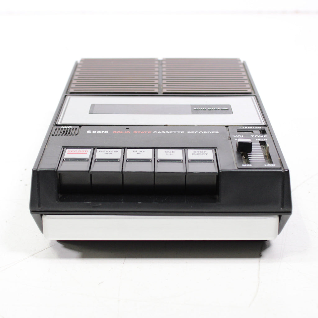 Sears 799.21672500 Solid State Cassette Recorder Player Wood Grain (AS