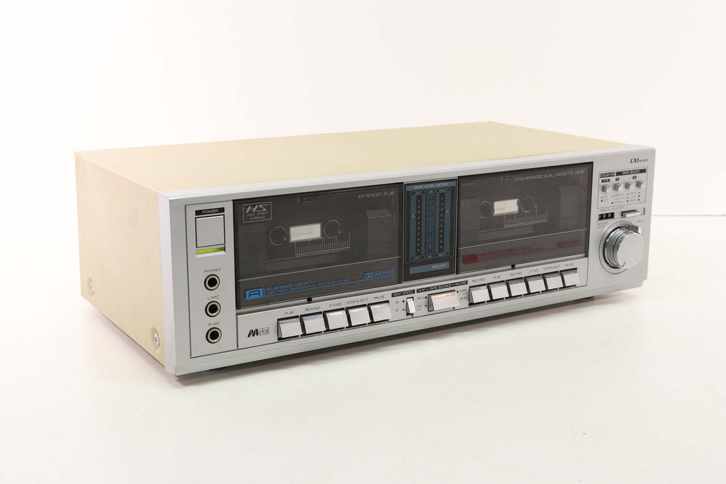 Sears LXI Synthesized Dual Cassette Deck Player & Recorder 564.93282