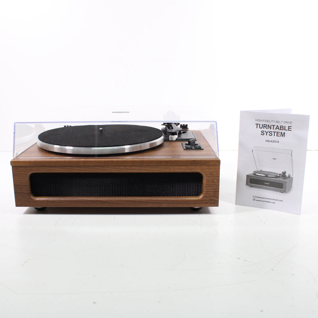 Seasonlife HQ-KZ018 Turntable Record Player with Built-in HiFi Speaker