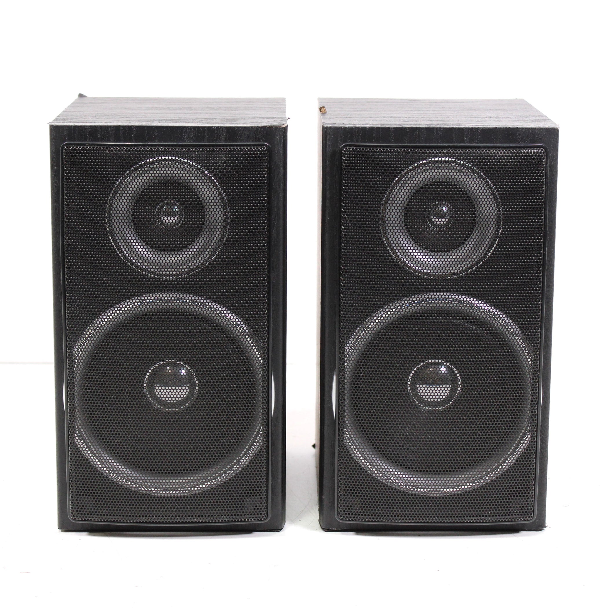 Sharp CP-DK257N Small Bookshelf Speaker Pair for Component System ...