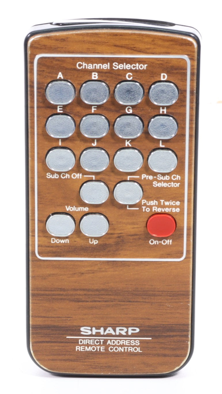 Sharp RRMCG0035CESA Remote Control for TV 17D50
