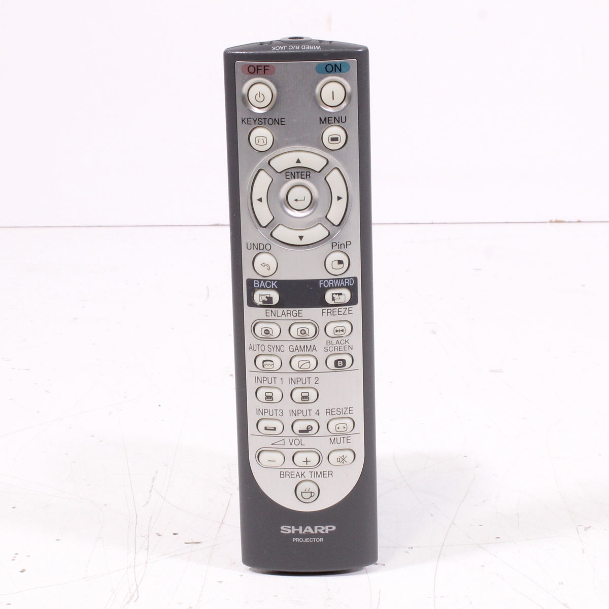 Sharp RRMCGA029WJSA Remote Control for LCD Projector XG-C50X and more ...