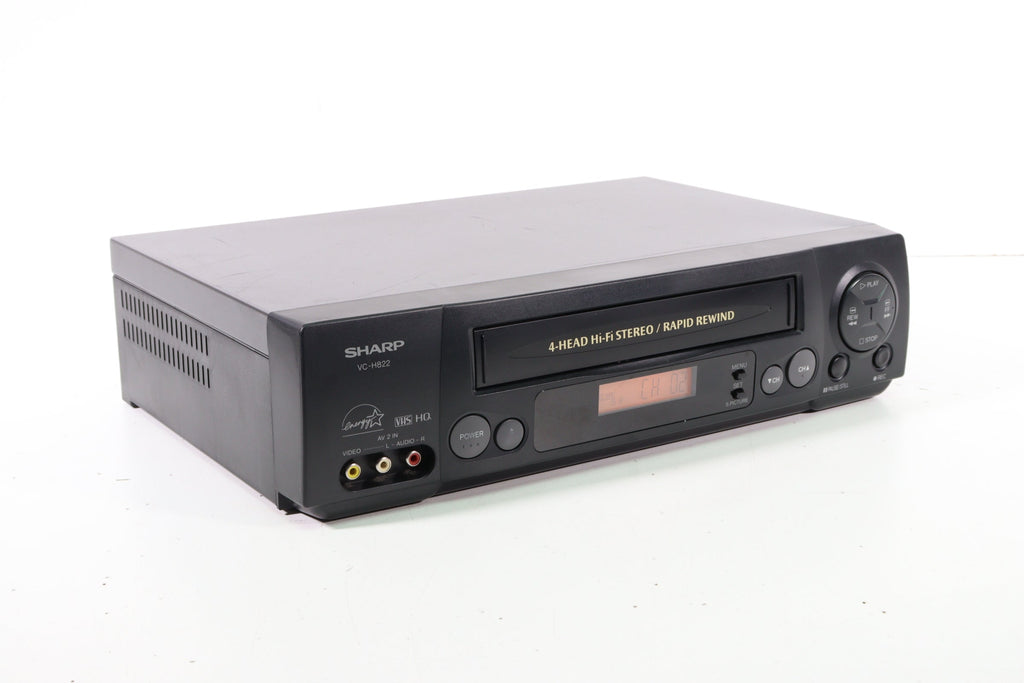 Sharp VC-H822 4-Head Hi-Fi Stereo VCR VHS Player