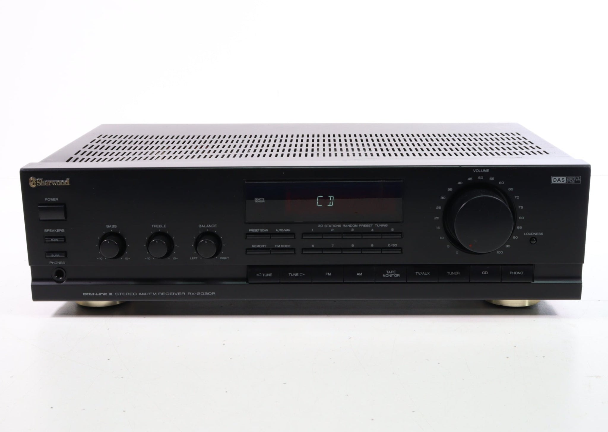 Sherwood RX-2030R Stereo AM FM Receiver (NO REMOTE)