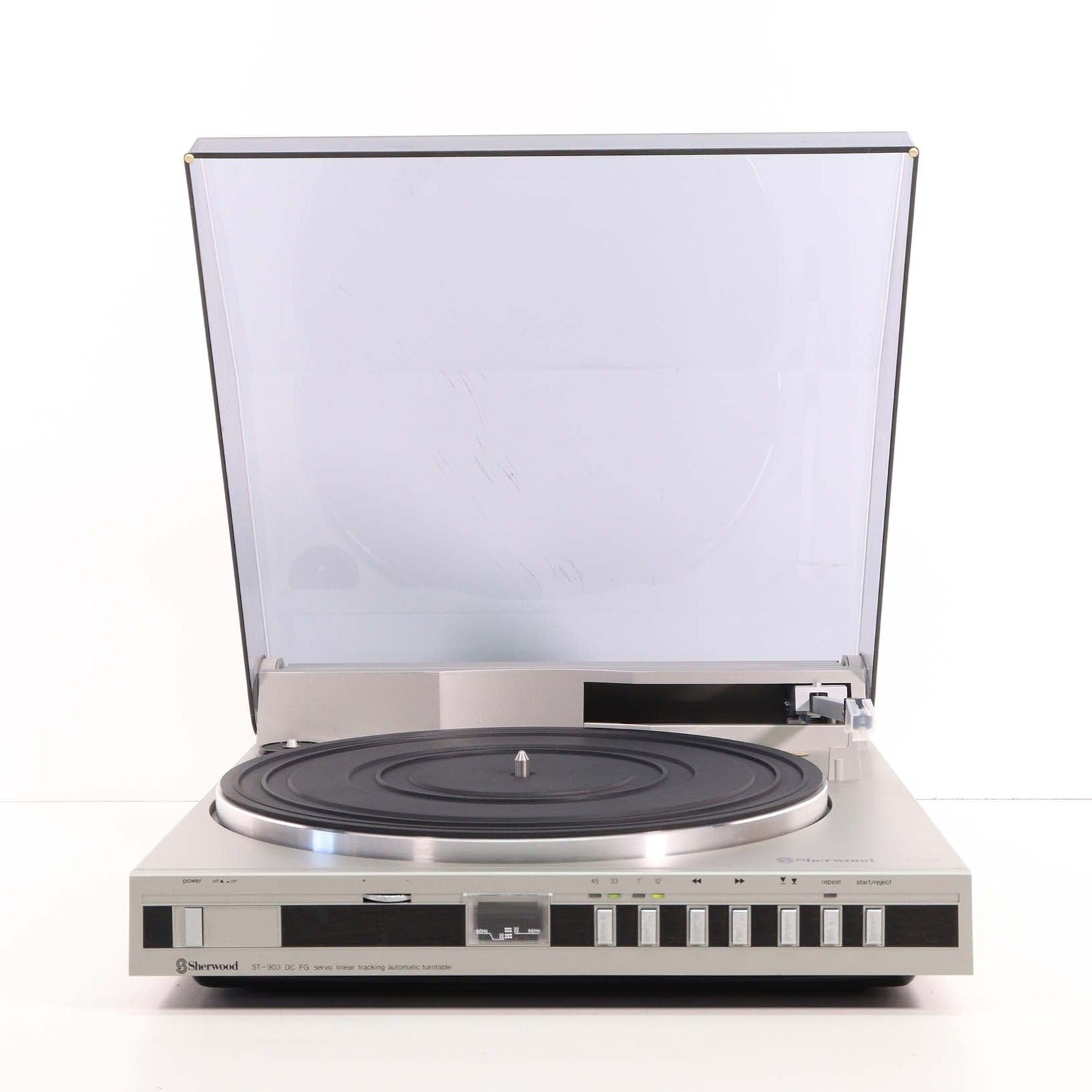 Sherwood ST- 903 DC FG Servo Linear Tracking Automatic Turntable (Mino