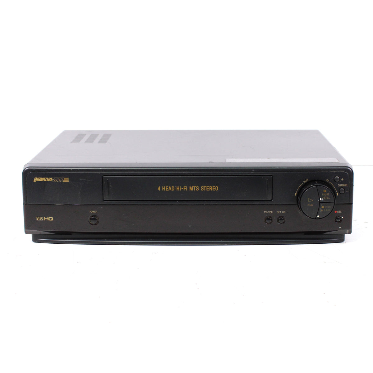 Signature 2000 JSJ 20204 4-Head Hi-Fi VCR Video Cassette Recorder ...