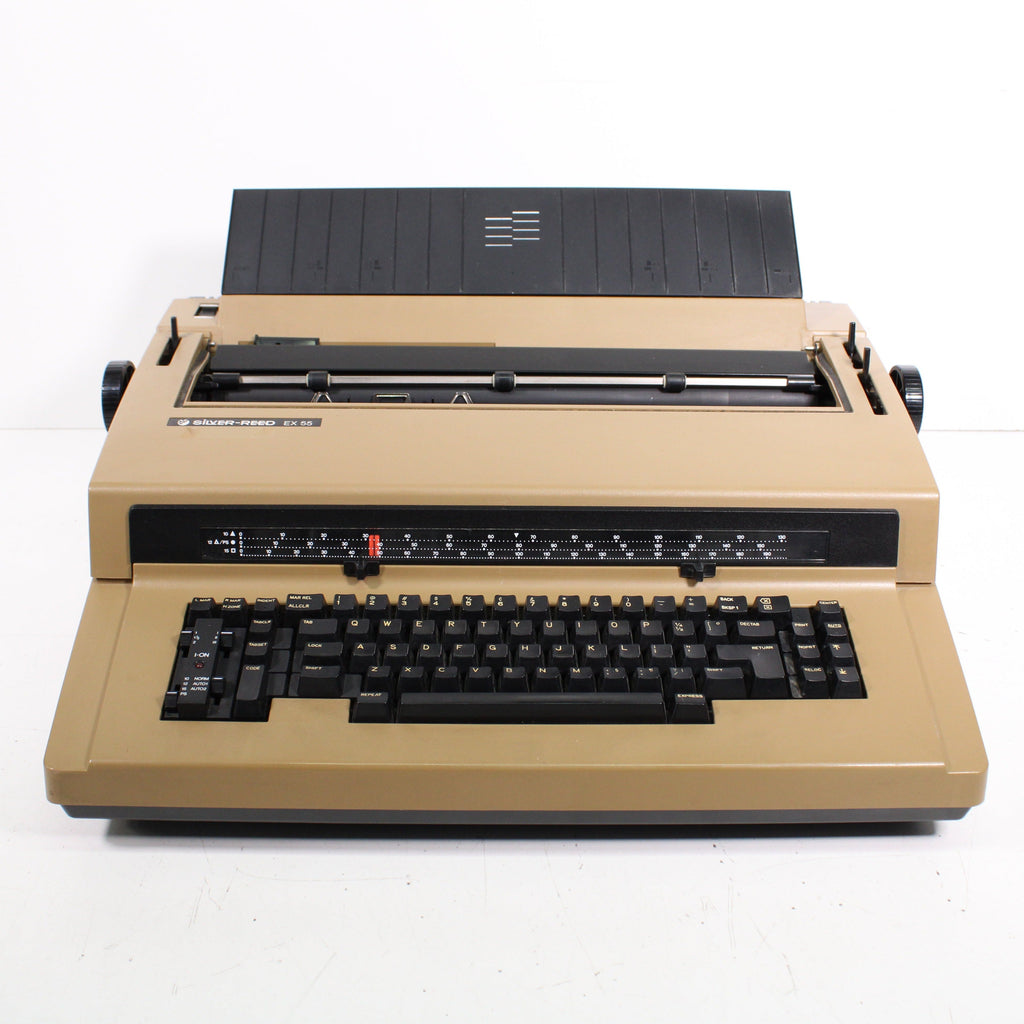 Silver-Reed EX 55 Vintage Typewriter Cream (AS IS)