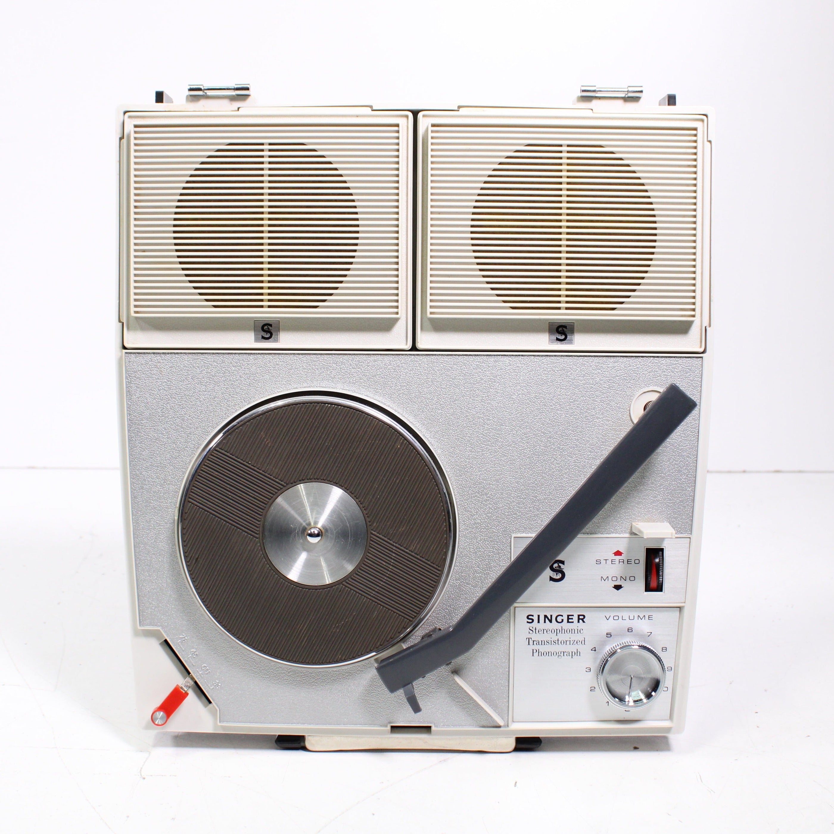 Singer Vintage Portable Stereophonic Transistorized Phonograph Record ...