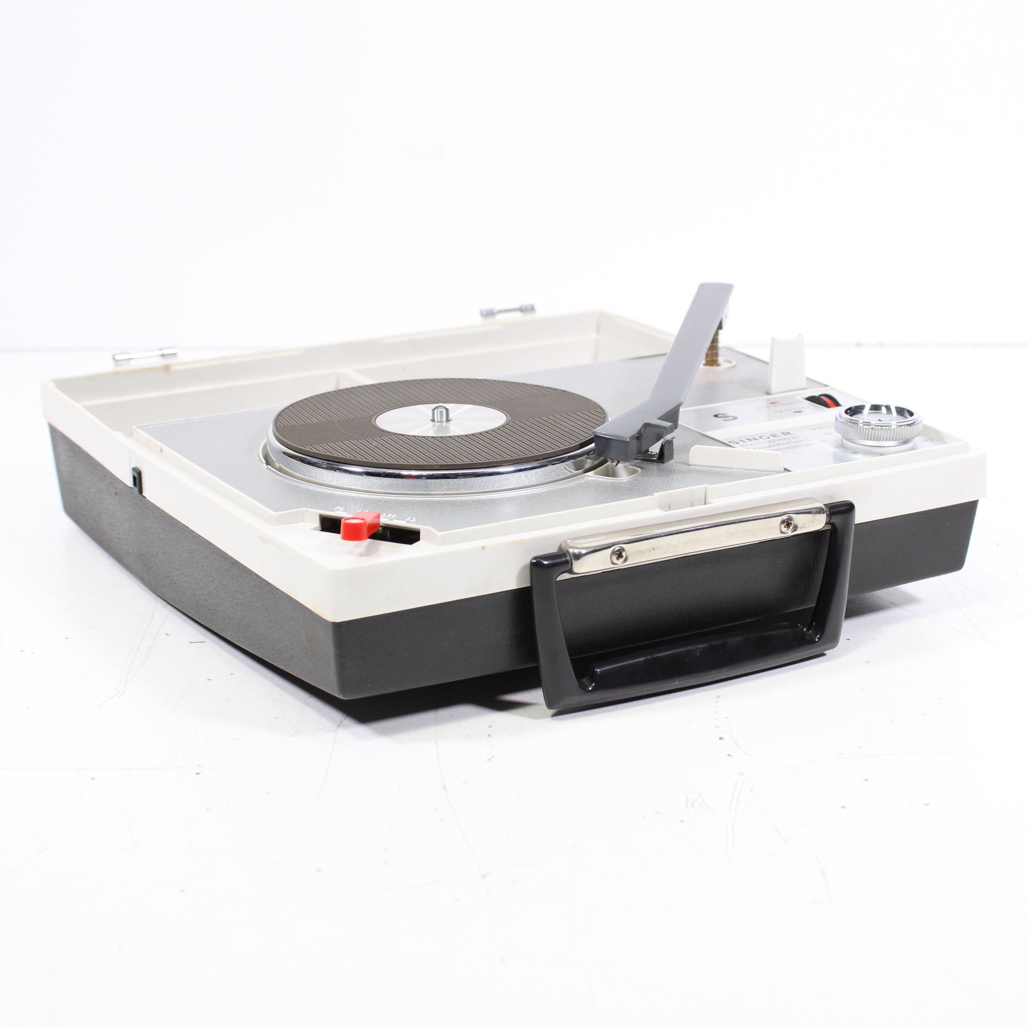 Singer Vintage Portable Stereophonic Transistorized Phonograph Record