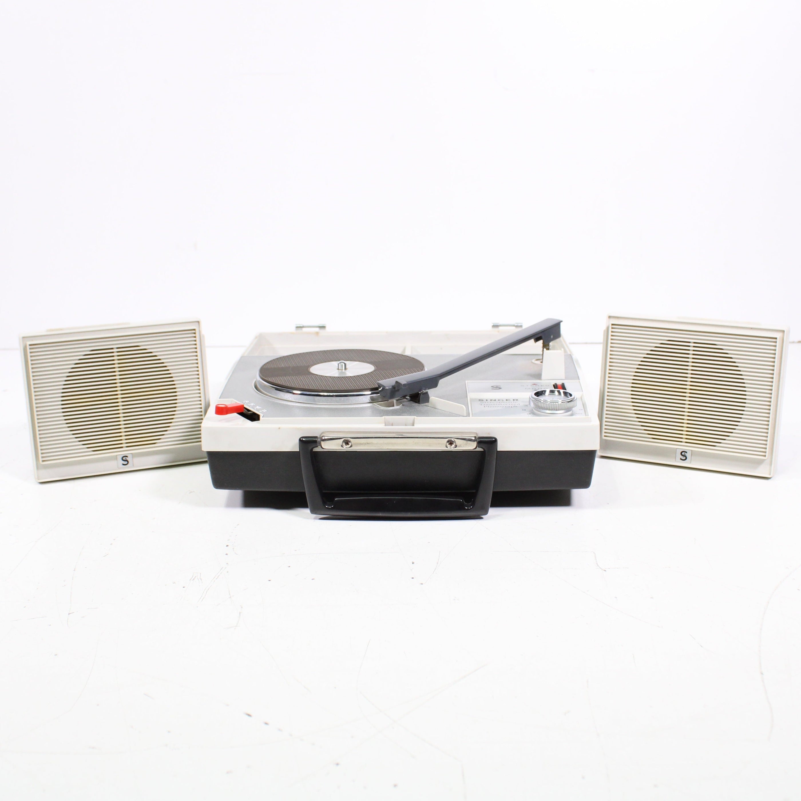 Singer Vintage Portable Stereophonic Transistorized Phonograph Record ...