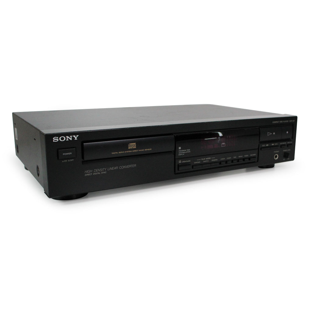 Sony CDP-397 Single Disc Tray CD Player with Remote