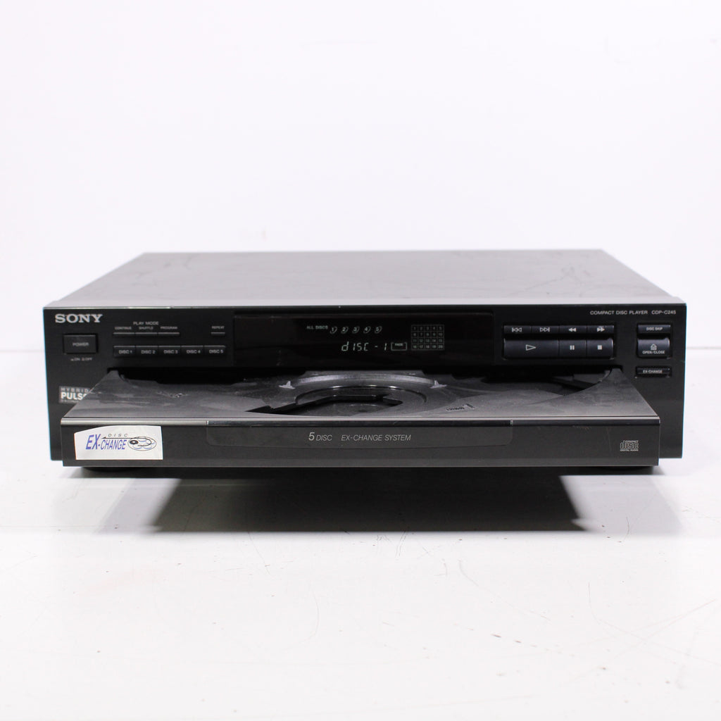 Sony CDP-C245 5-Disc CD Carousel Changer Player Ex-Change System (1994