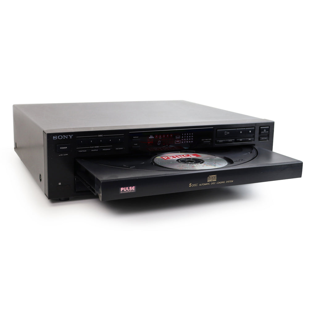 Sony CDP-C315 5-Disc Carousel CD Player Changer w/ High Density Linear