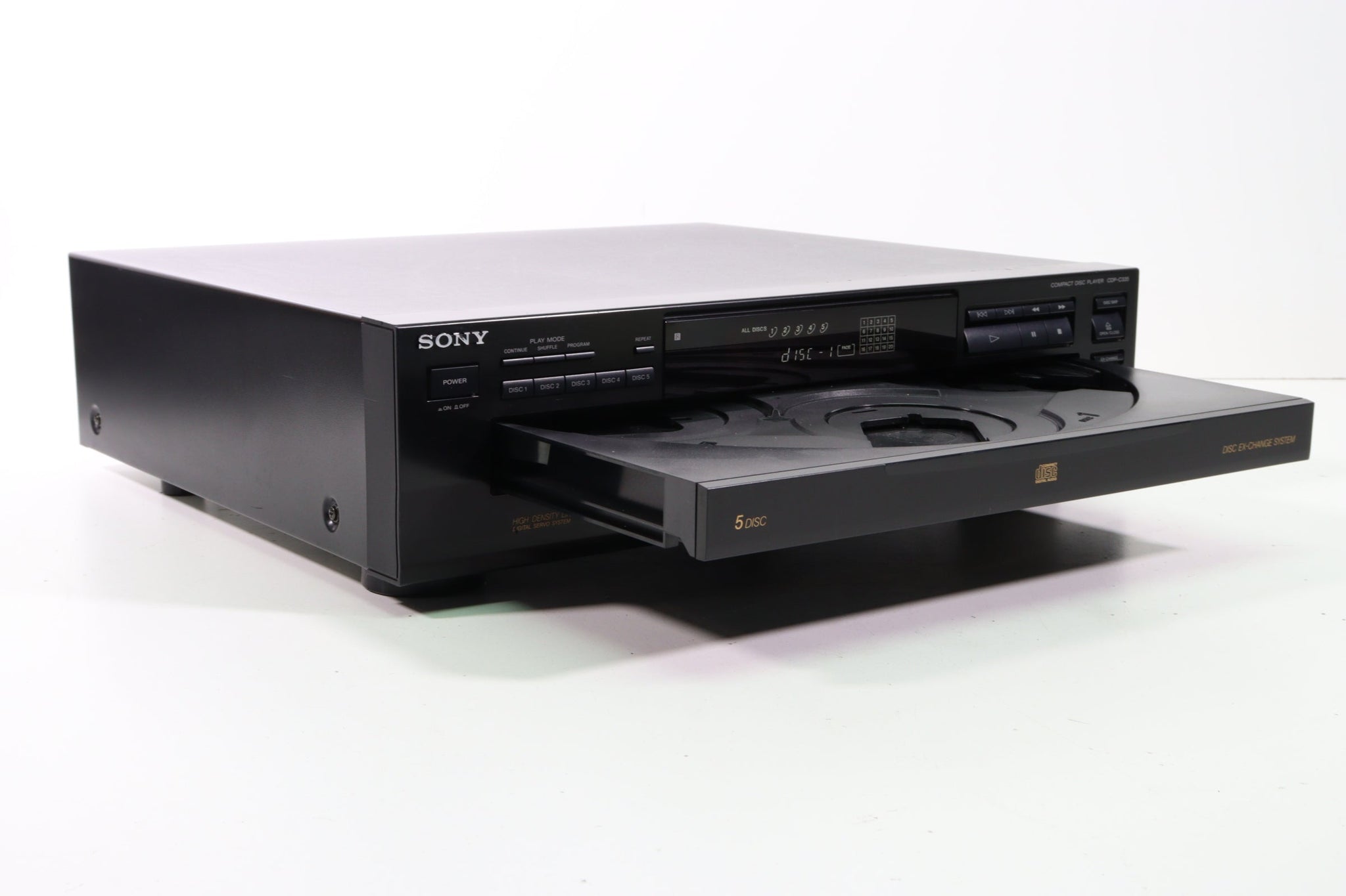 Sony CDP-C335 5 Disc Compact Disc Player Made in Japan