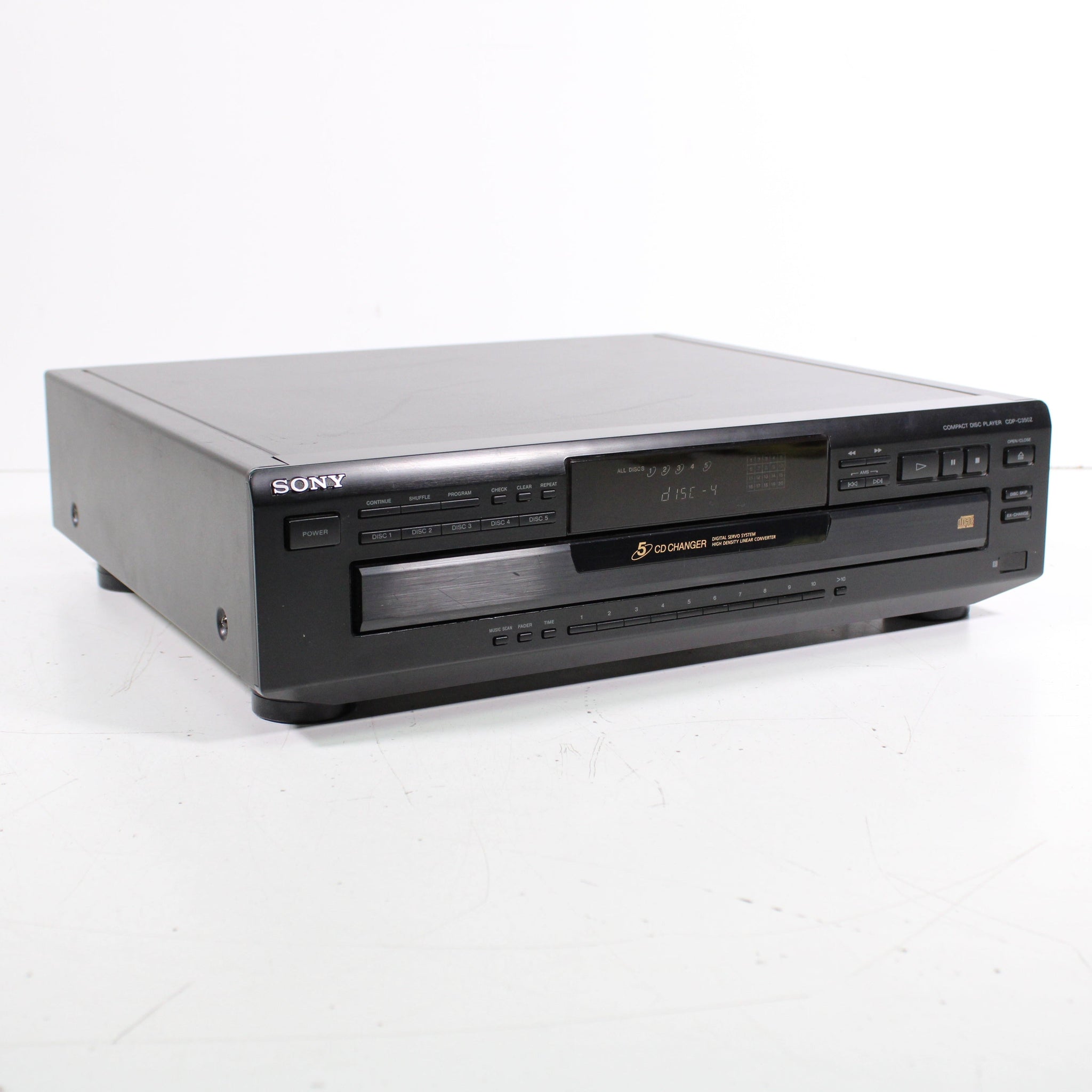 Sony CDP-C350Z 5-Disc CD Changer Player
