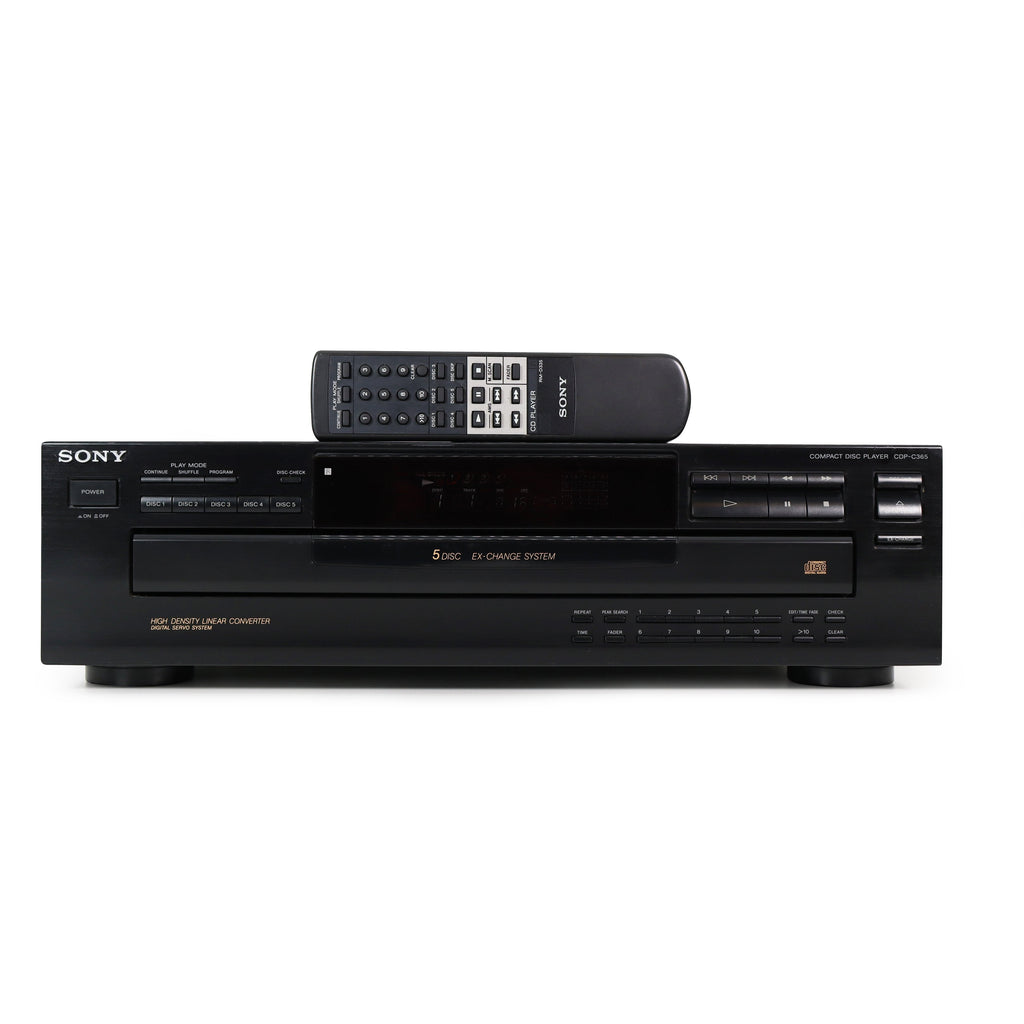 Sony CDP-C365 5-Disc CD Changer Player