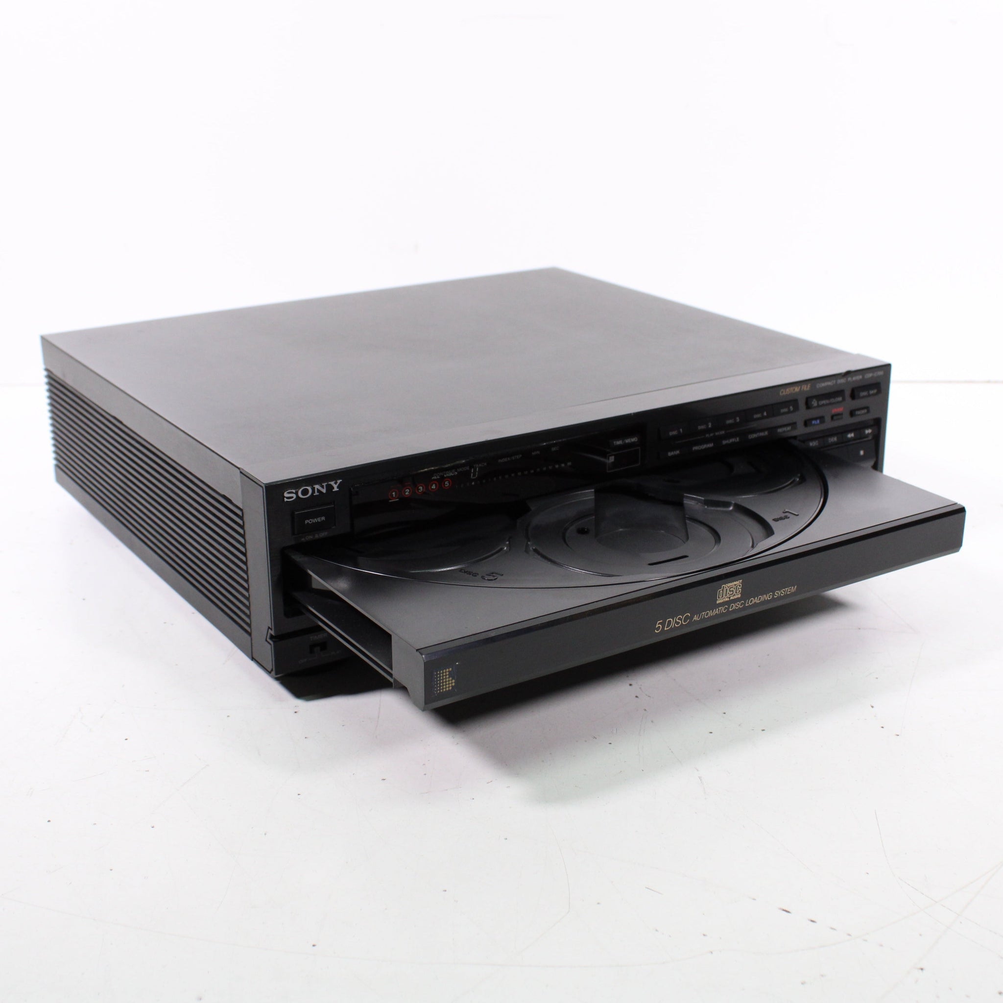 Sony CDP-C700 5-Disc CD Player Changer Automatic Disc Loading System