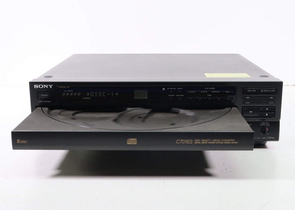 Sony CDP-C701ES 5-Disc CD Compact Disc Player Changer Made in Japan
