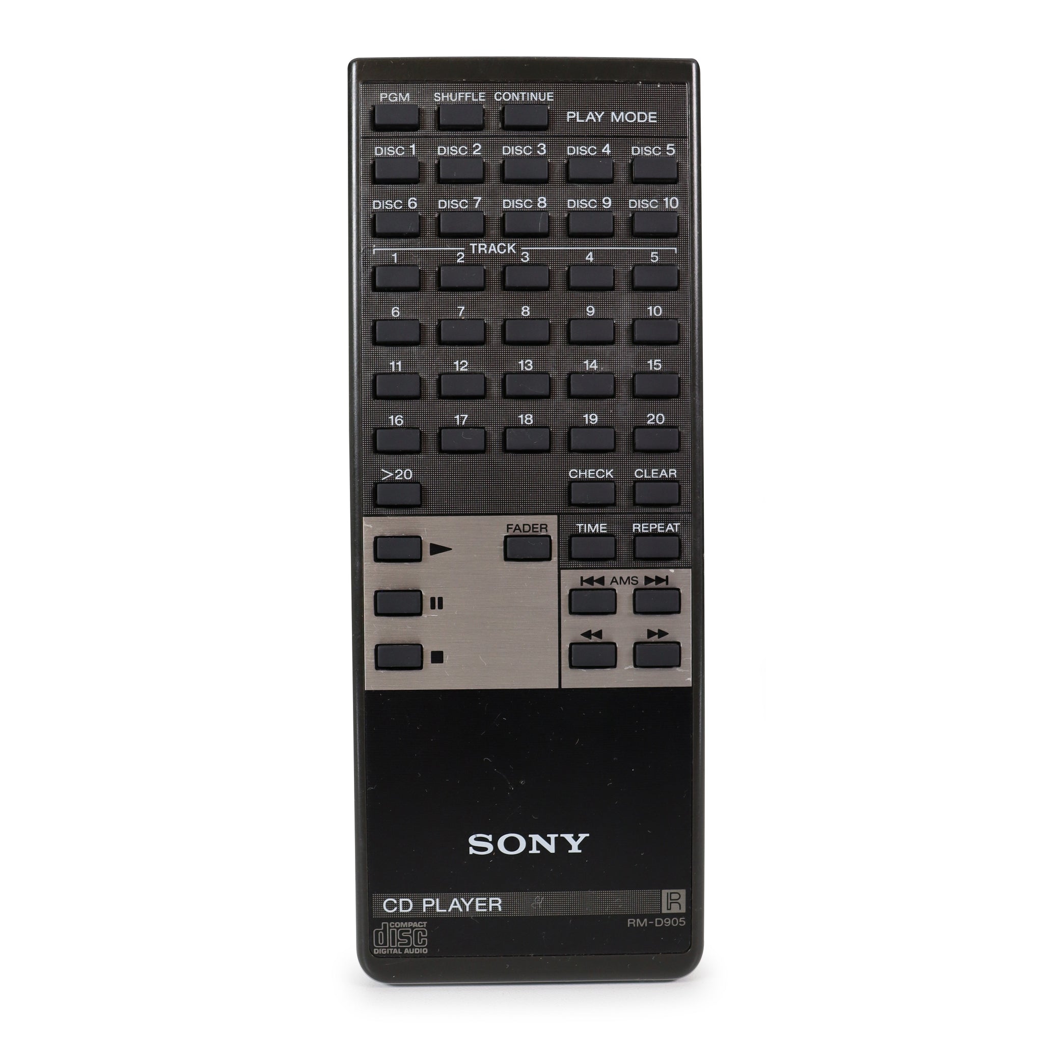 Sony CDP-C900 10-Disc Magazine Style CD Player Compact Disc Automatic ...