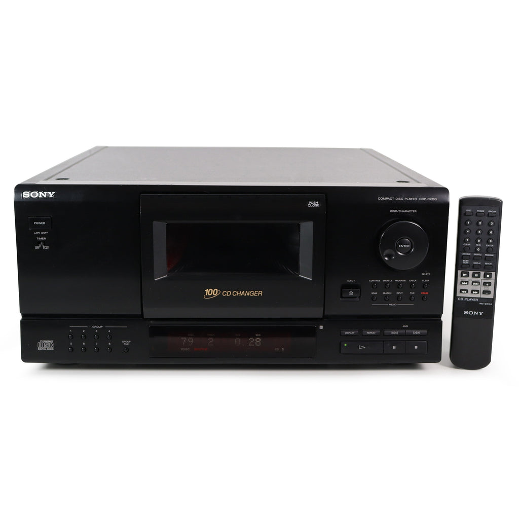 Sony CDP-CX153 100-Disc CD Player Changer Carousel Vintage Old School