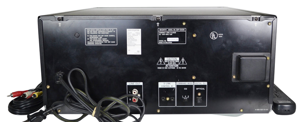 Sony CDP-CX220 200-Disc CD Player Mega Changer