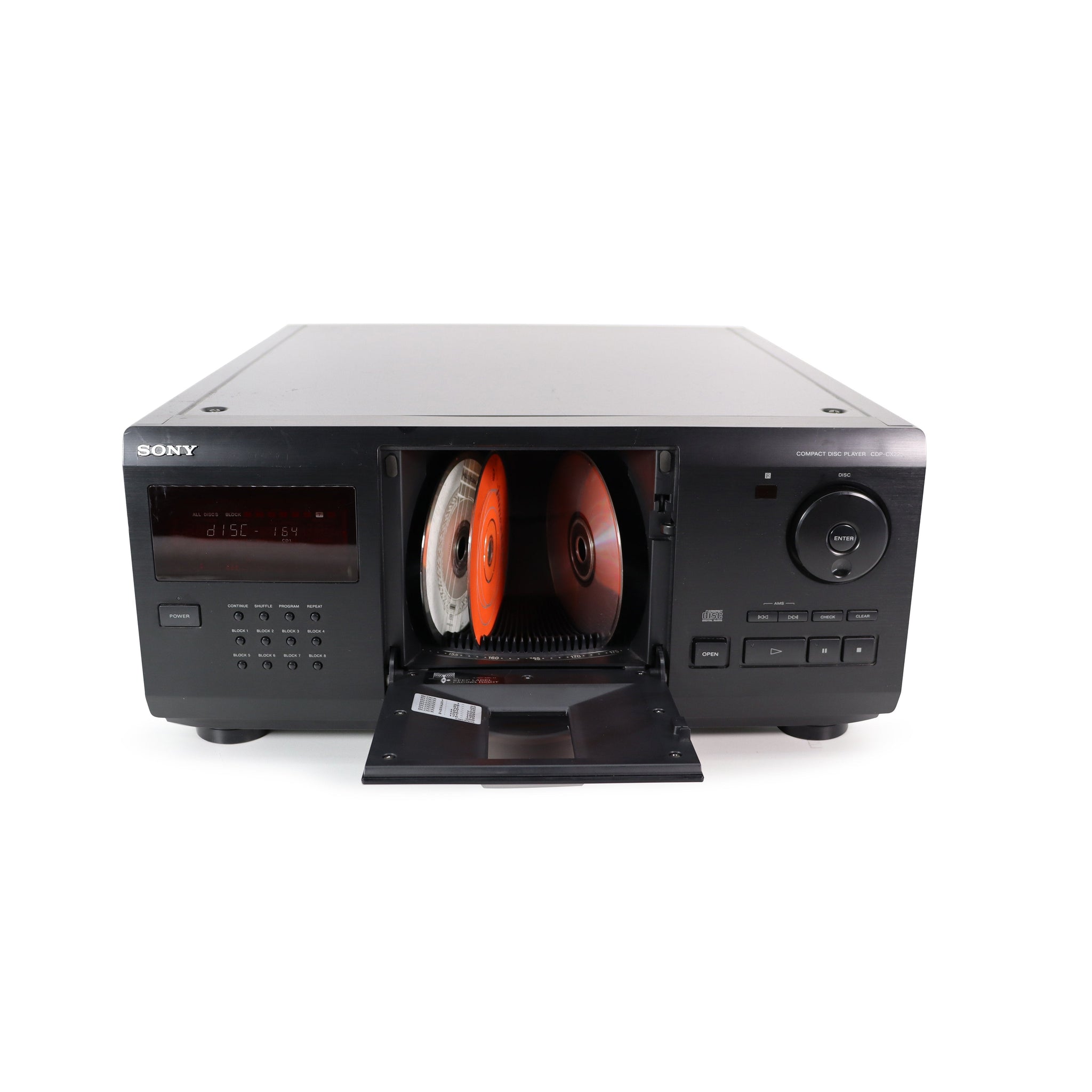 Sony CDP-CX225 200-Disc Carousel CD Changer
