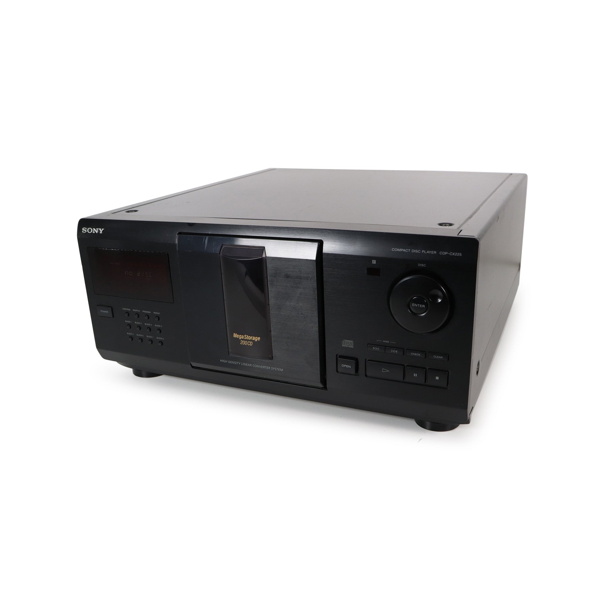 Sony CDP-CX225 200-Disc Carousel CD Changer