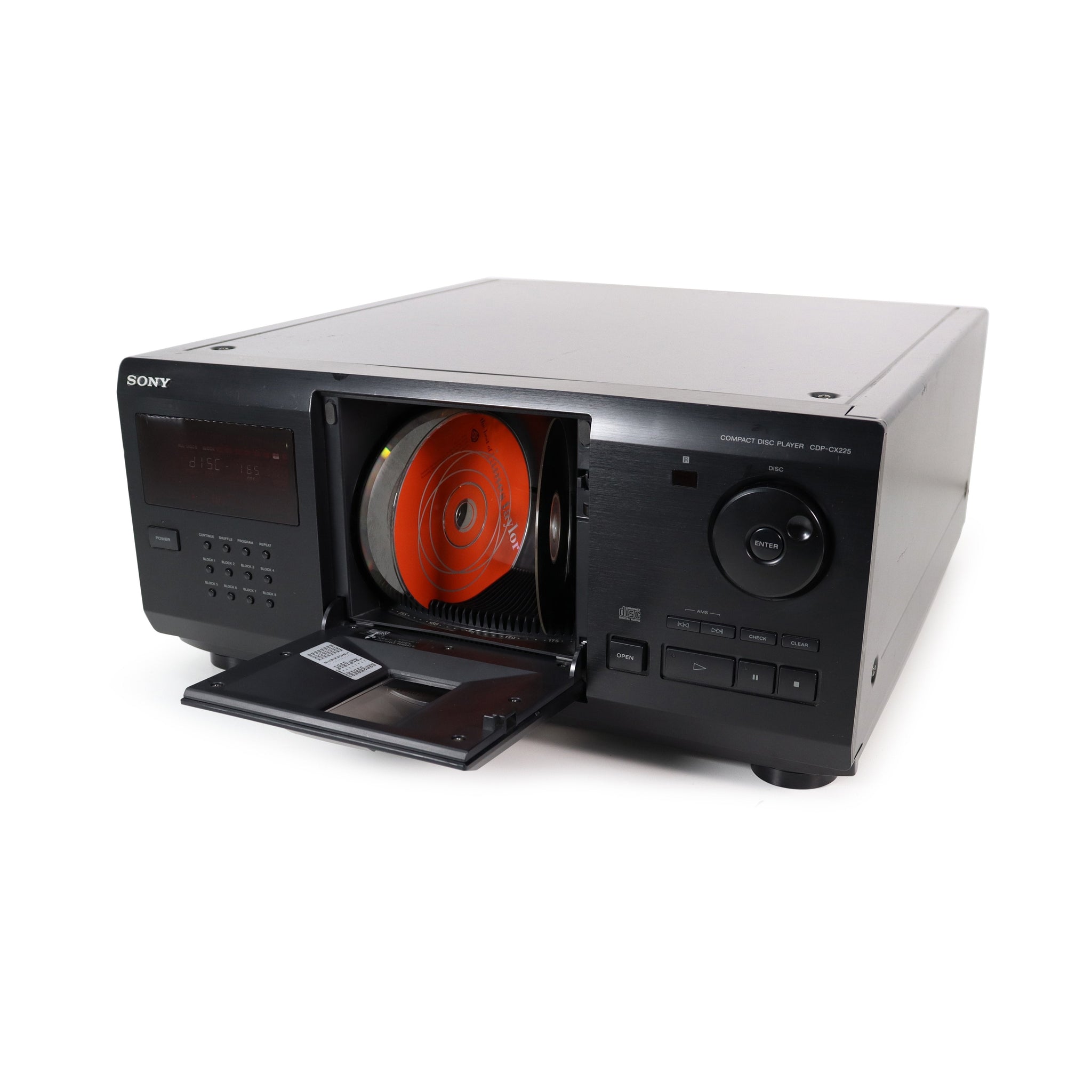 Sony CDP-CX225 200-Disc Carousel CD Changer