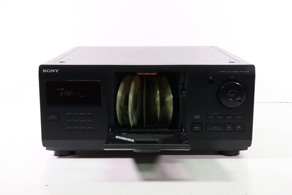 Sony CDP-CX225 200-Disc Carousel CD Changer (SKIPS)