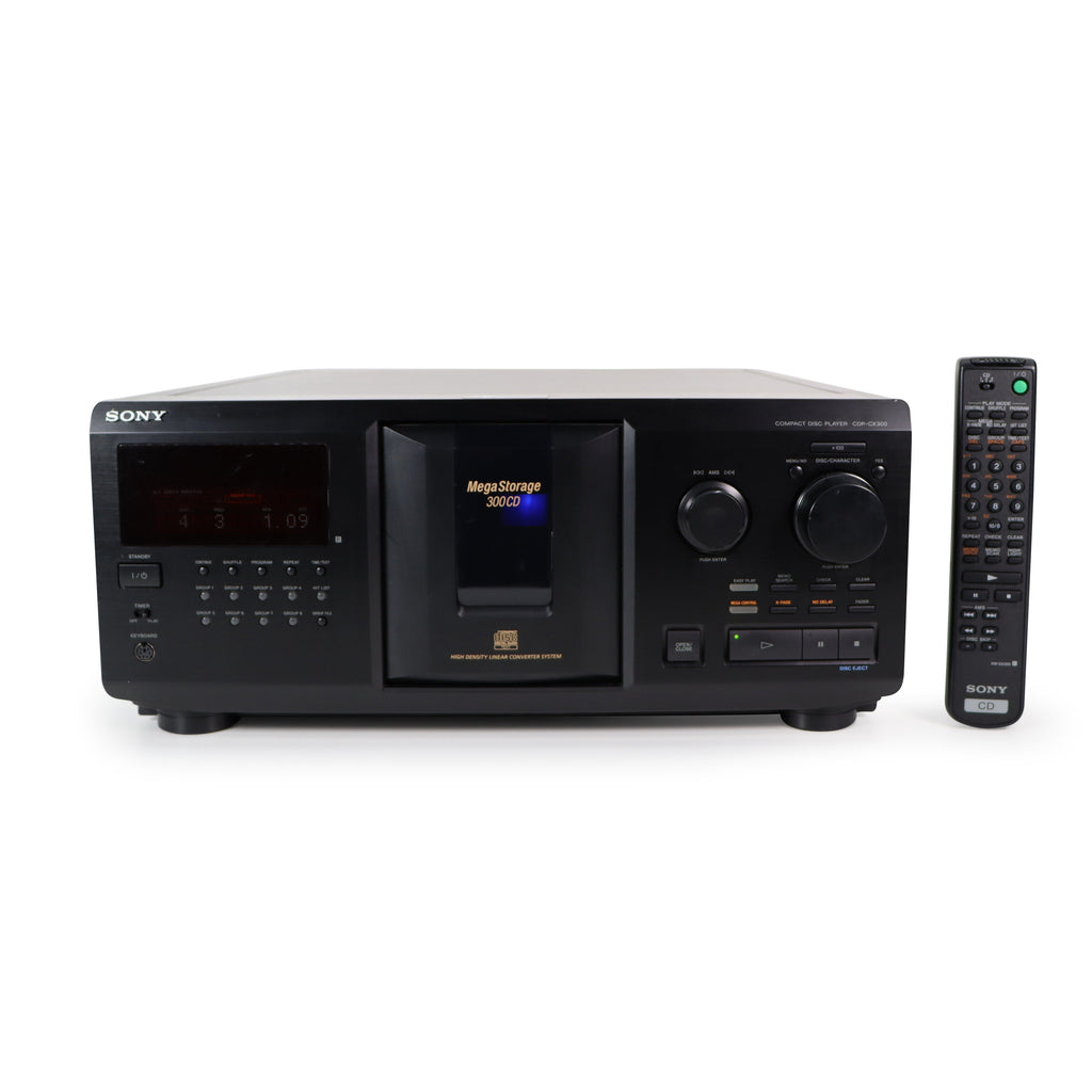 Sony CDP-CX300 300-Disc CD Player Mega Changer w/ 2nd CD Player Connec