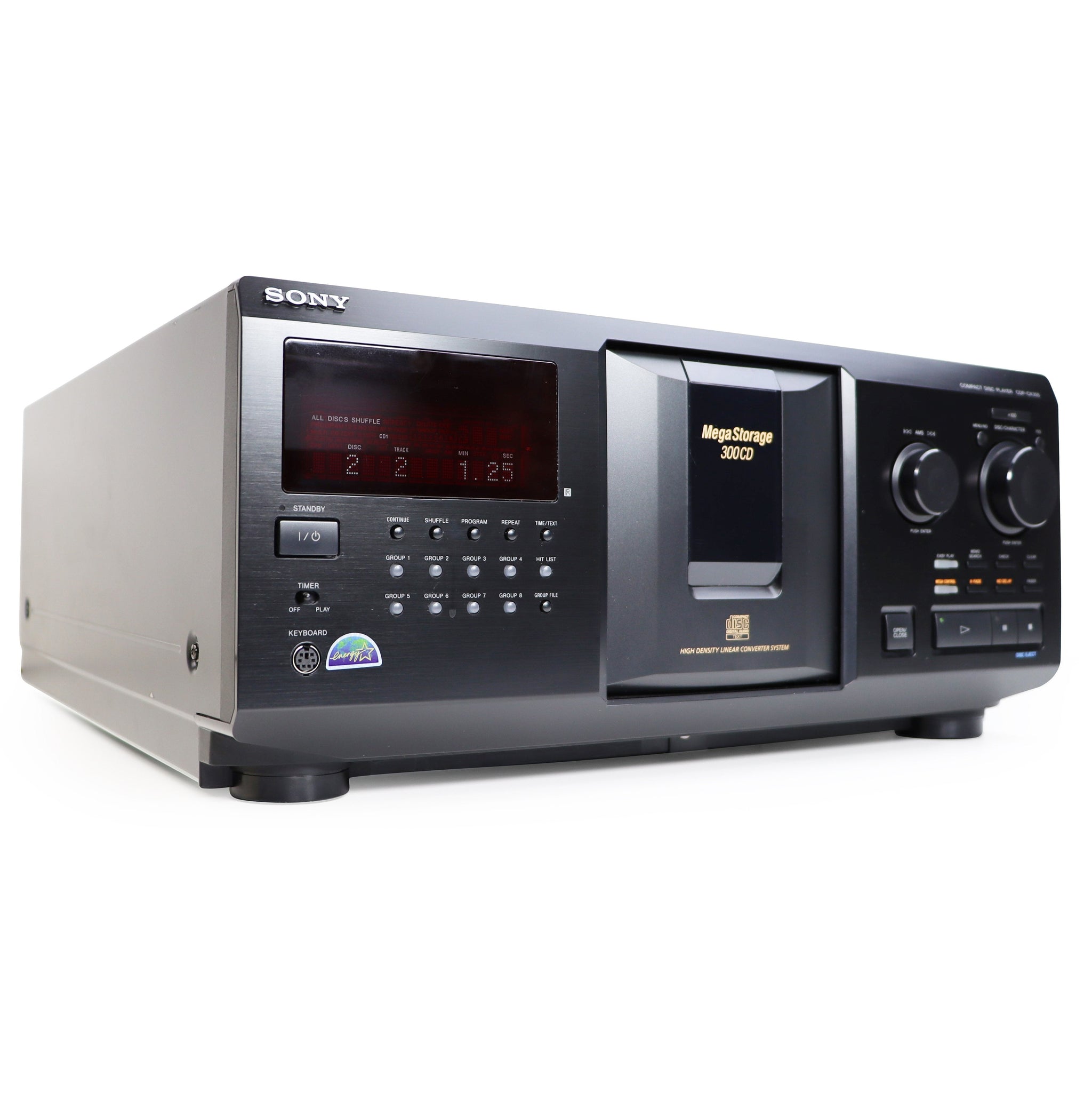 Sony CDP-C90ES 10-Disc Magazine Type Automatic CD Changer Player — SpenCertified