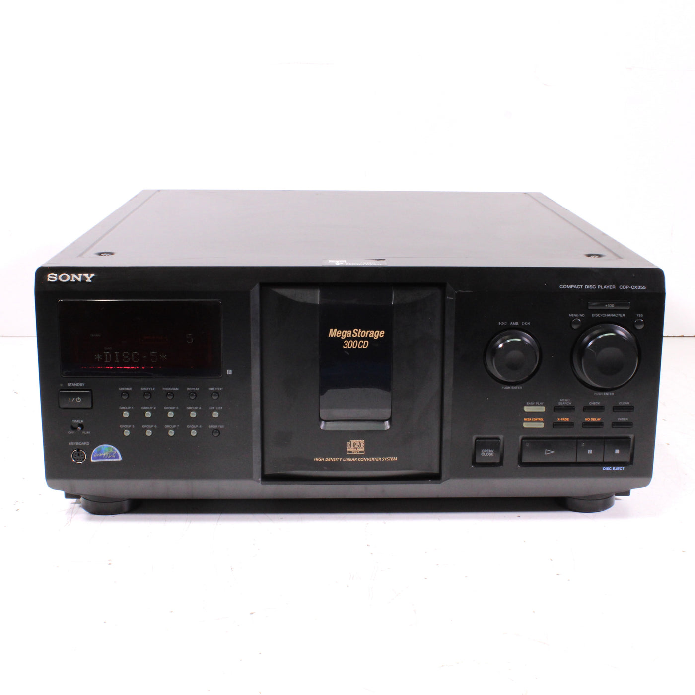 Sony CDP-CX355 | 300-Disc CD Changer, Refurbished — SpenCertified