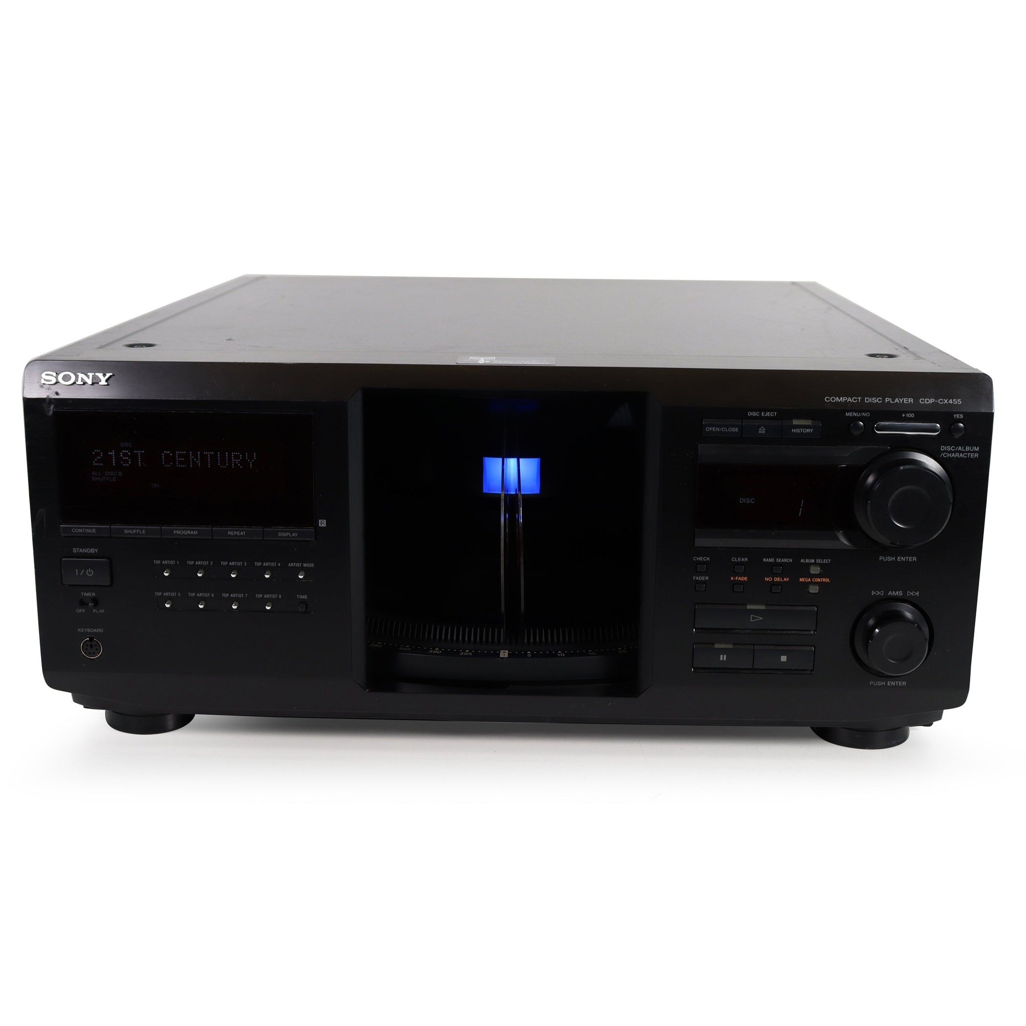 Sony CDP-CX455 | 400-Disc MegaStorage Changer, Refurbished — SpenCertified