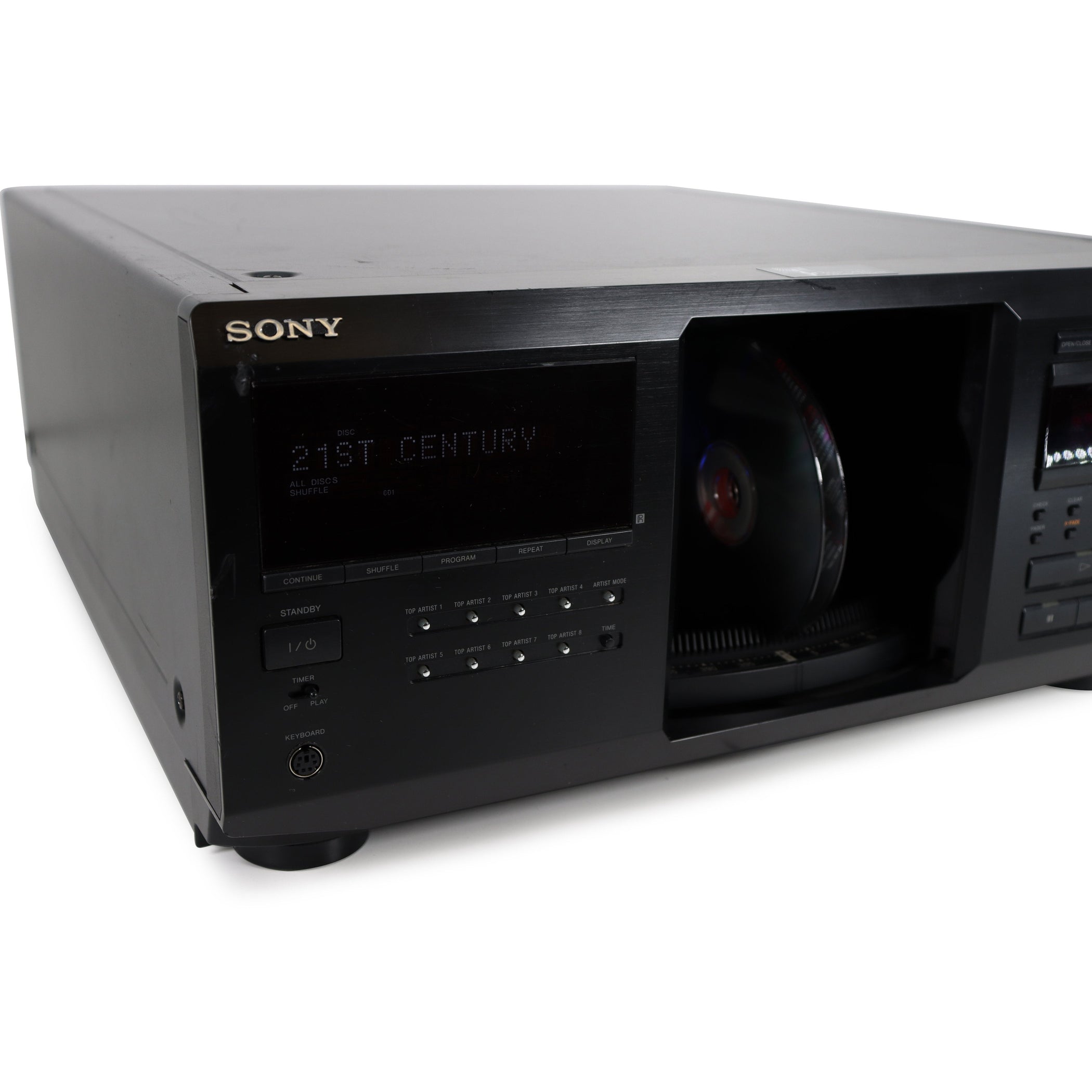 Sony CDP-CX455 | 400-Disc MegaStorage Changer, Refurbished — SpenCertified
