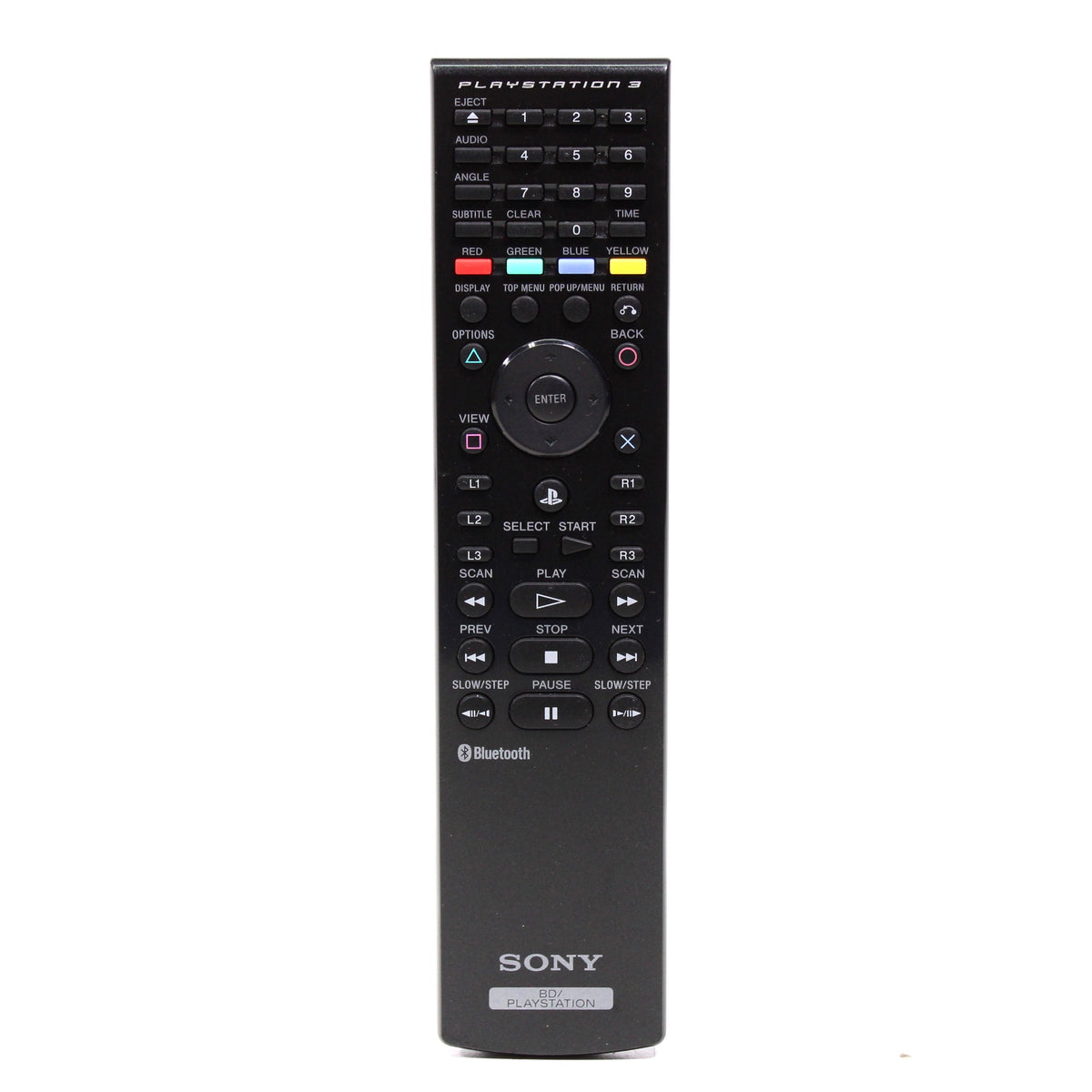 Sony CECHZR1U Remote Control for PS3 PlayStation 3 Blu-Ray Player ...