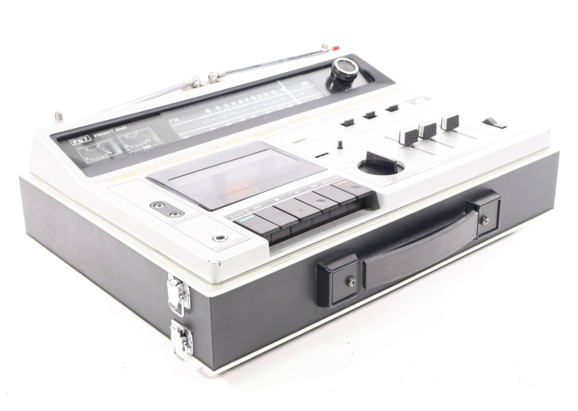 Sony CF-610 Vintage Stereo Cassette-Corder with Lid Speakers ...