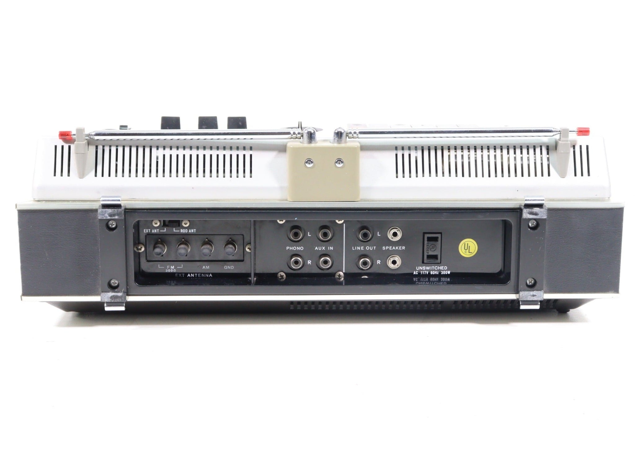 Sony CF-610 Vintage Stereo Cassette-Corder with Lid Speakers