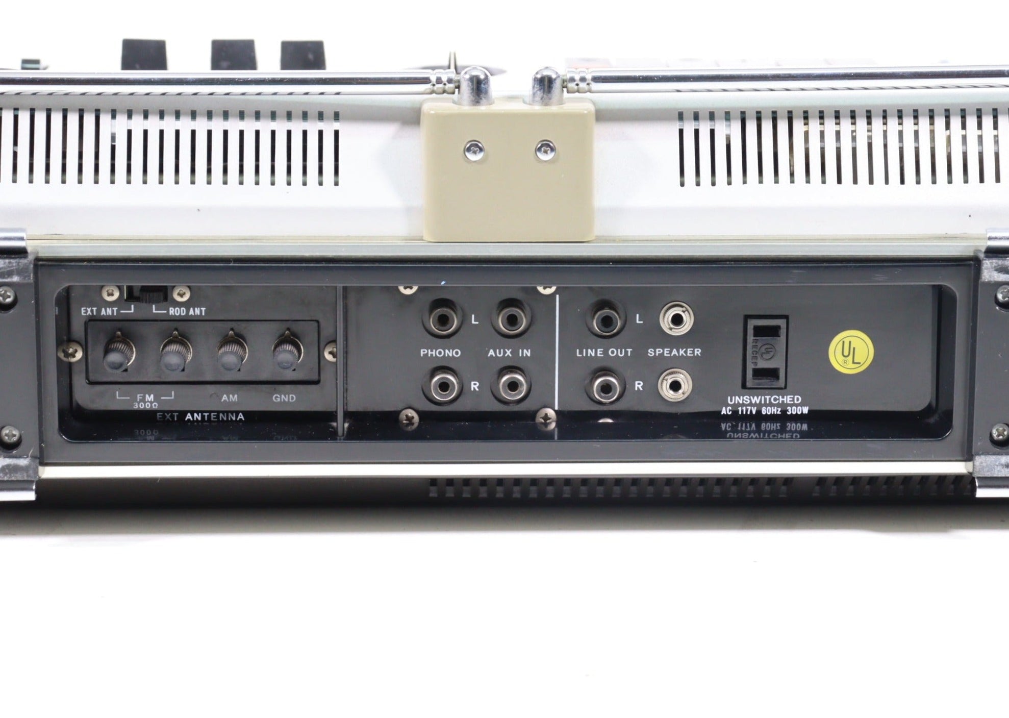 Sony CF-610 Vintage Stereo Cassette-Corder with Lid Speakers — SpenCertified