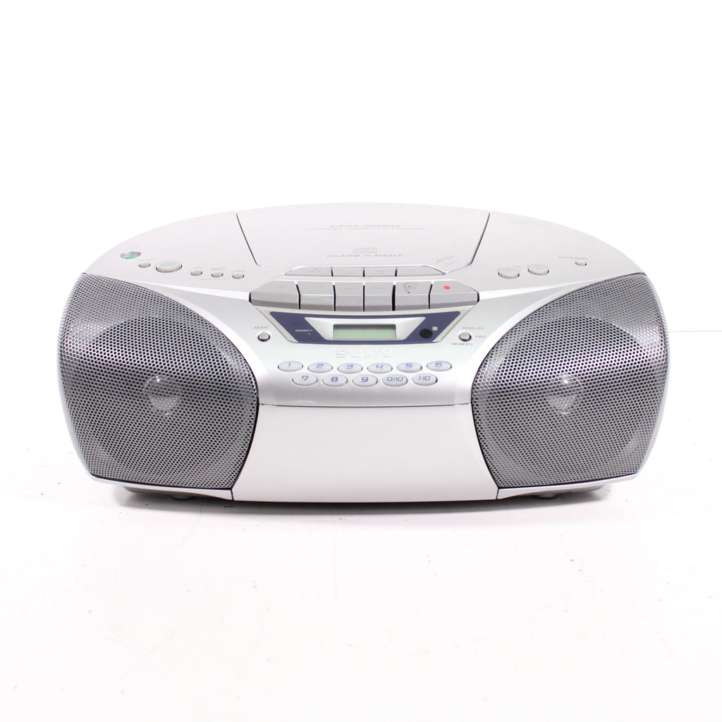 Sony CFD-S250 CD Radio Cassette-Corder Boombox Radio