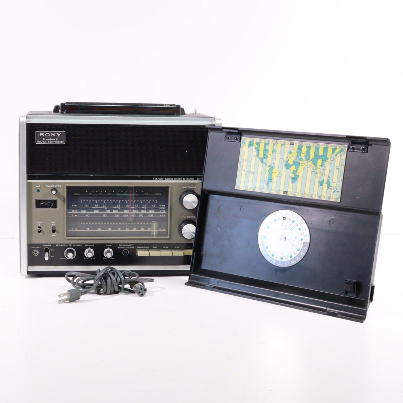 Sony CRF-200 Rare FM AM Solid State 13 Band Radio Receiver with Origin ...