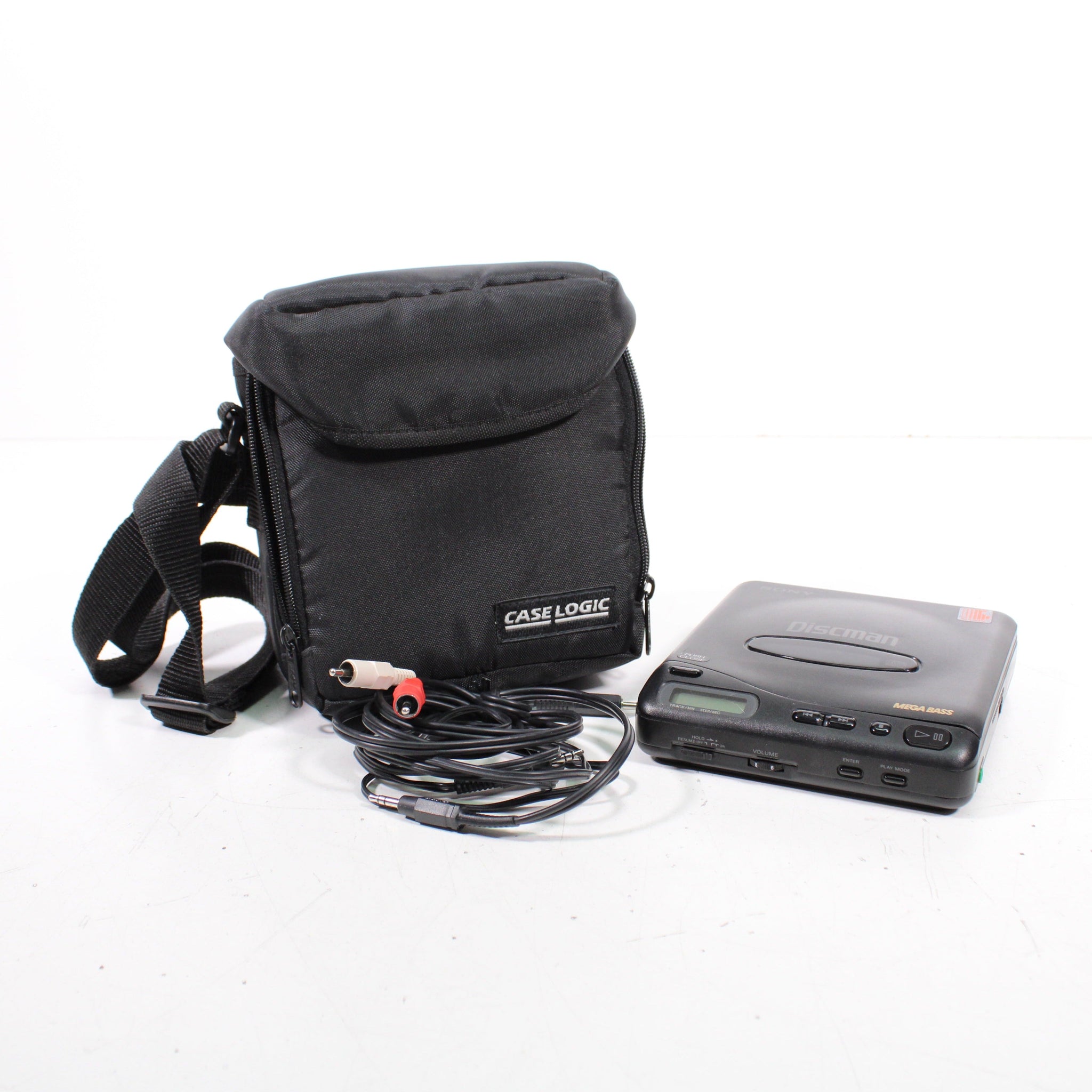 Sony D-11 Personal Compact Disc CD Player Discman with Carrying Case