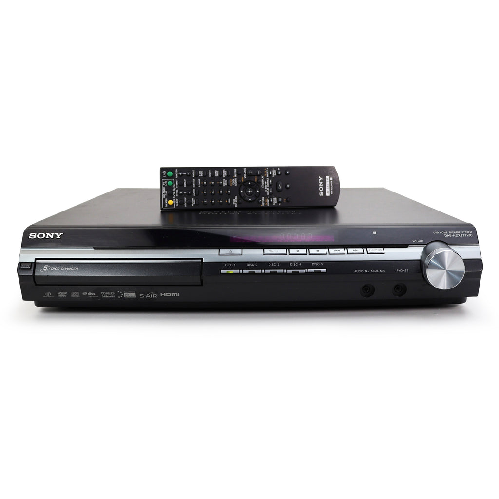 Sony DAV-HDX277WC 5 Disc DVD Player / Receiver (SPEAKERS NOT INCLUDED)