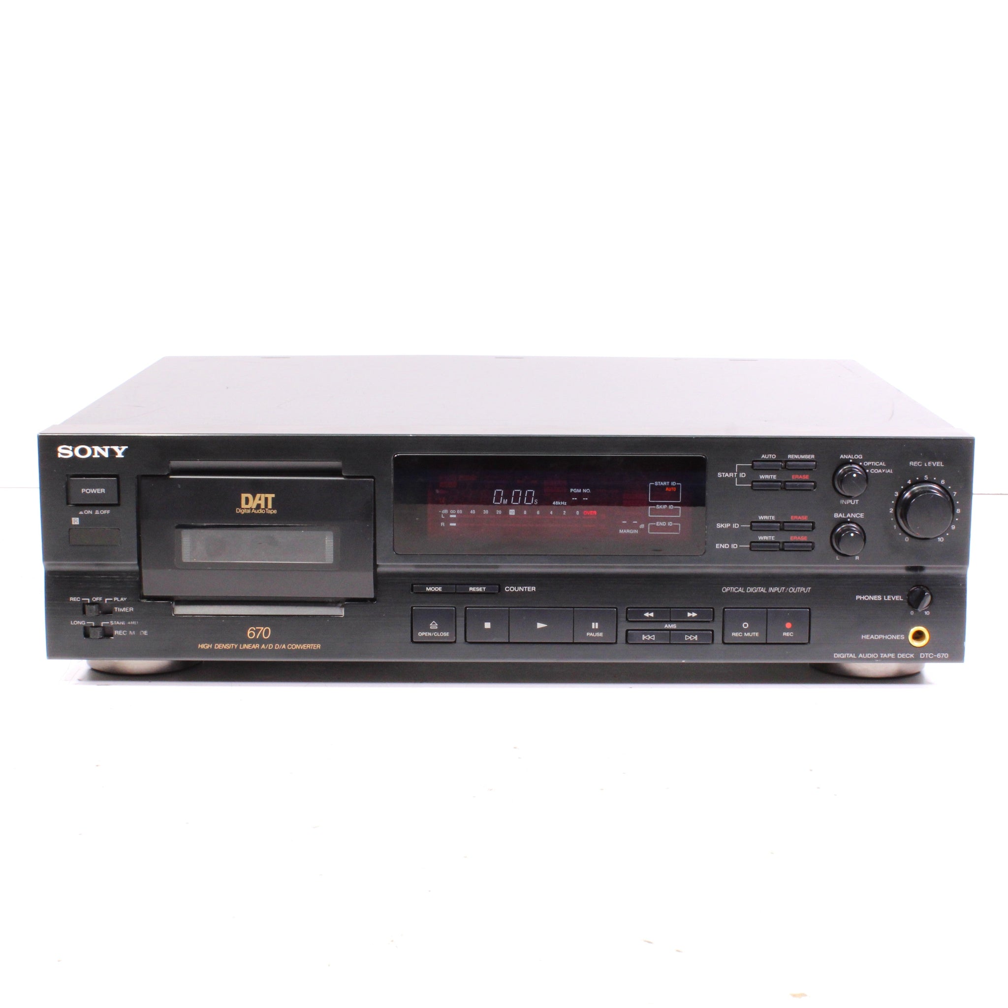 DAT Digital Audio Tape Recorders — SpenCertified