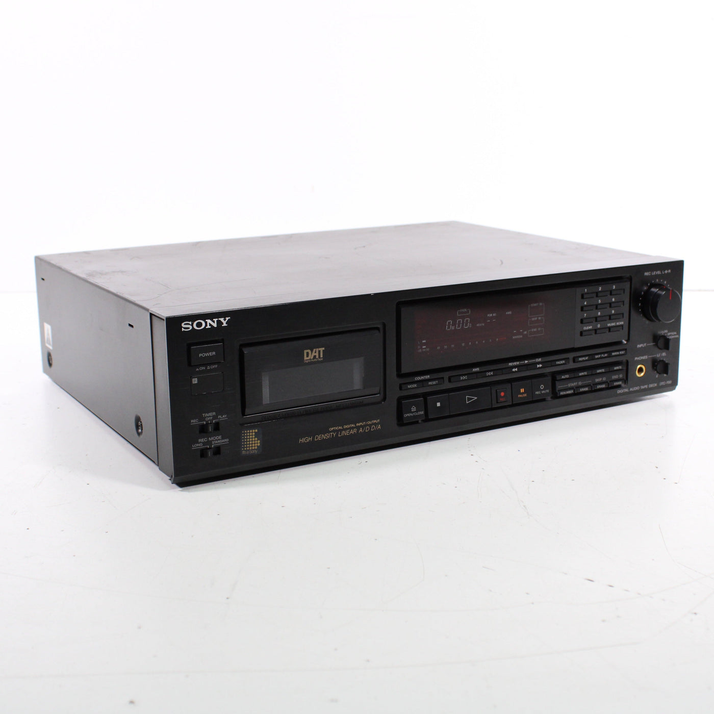 Sony DTC-700 DAT Digital Audio Tape Deck with Optical Digital (1990 ...