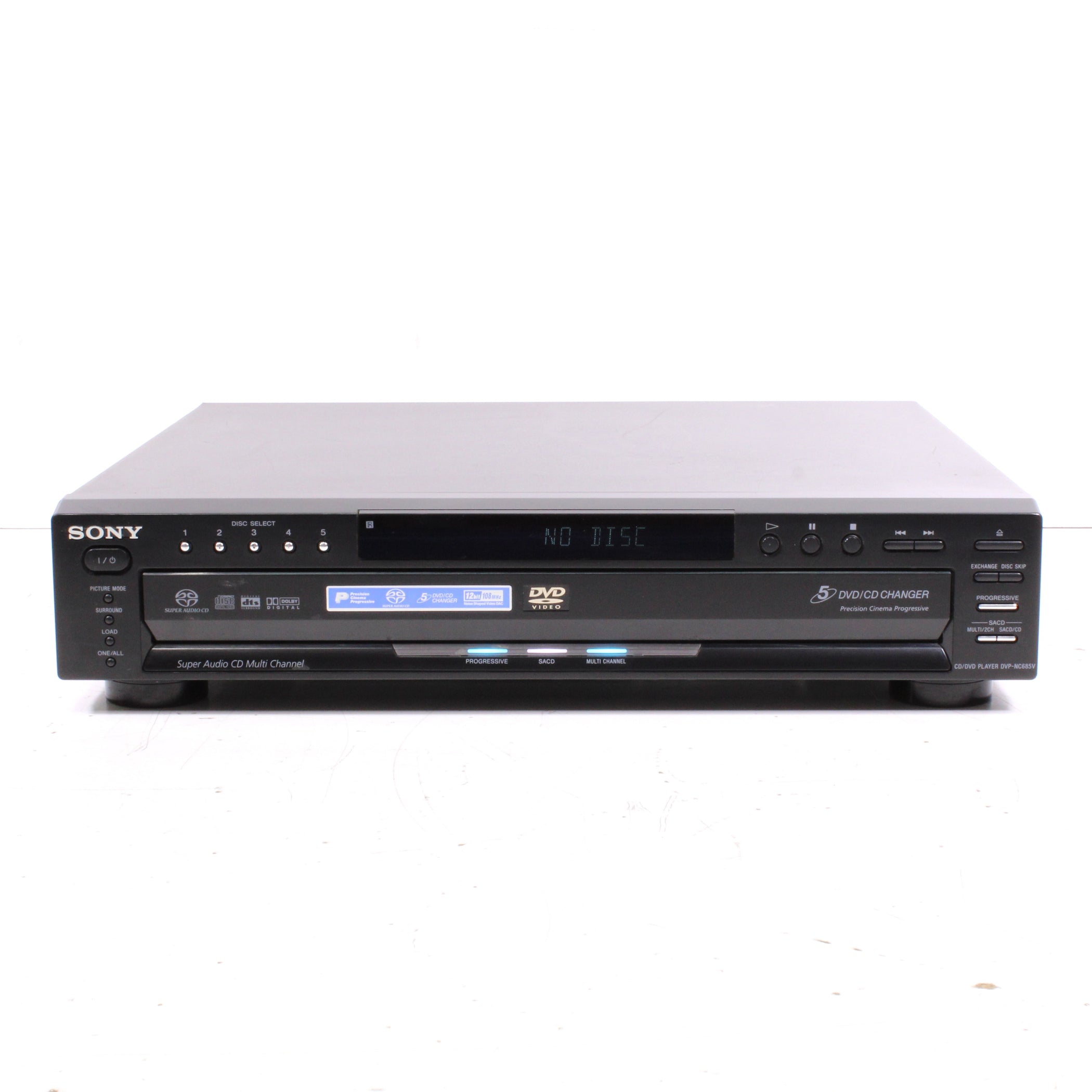 Sony DVP-NC685V 5-Disc Carousel DVD Player Changer — SpenCertified