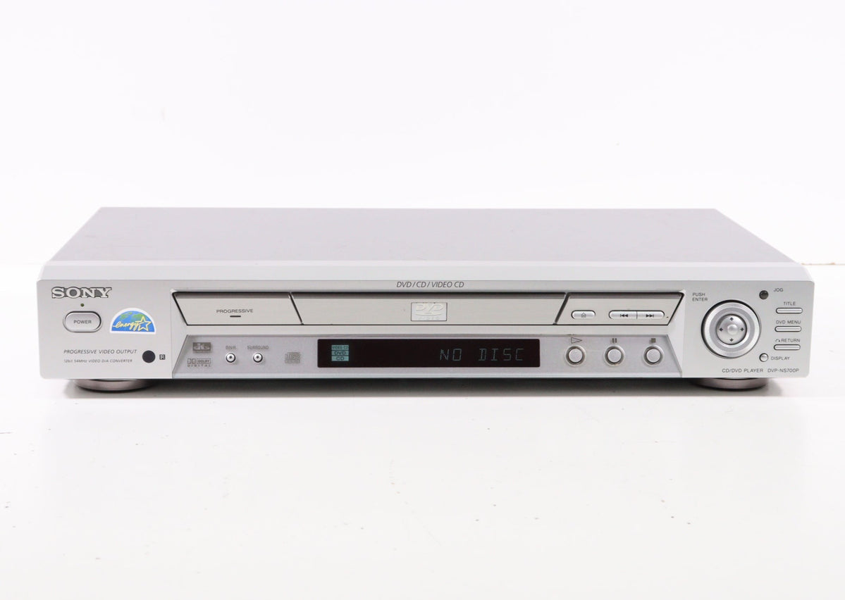 Sony DVP-NS700P Progressive Scan DVD CD Video CD Player — SpenCertified