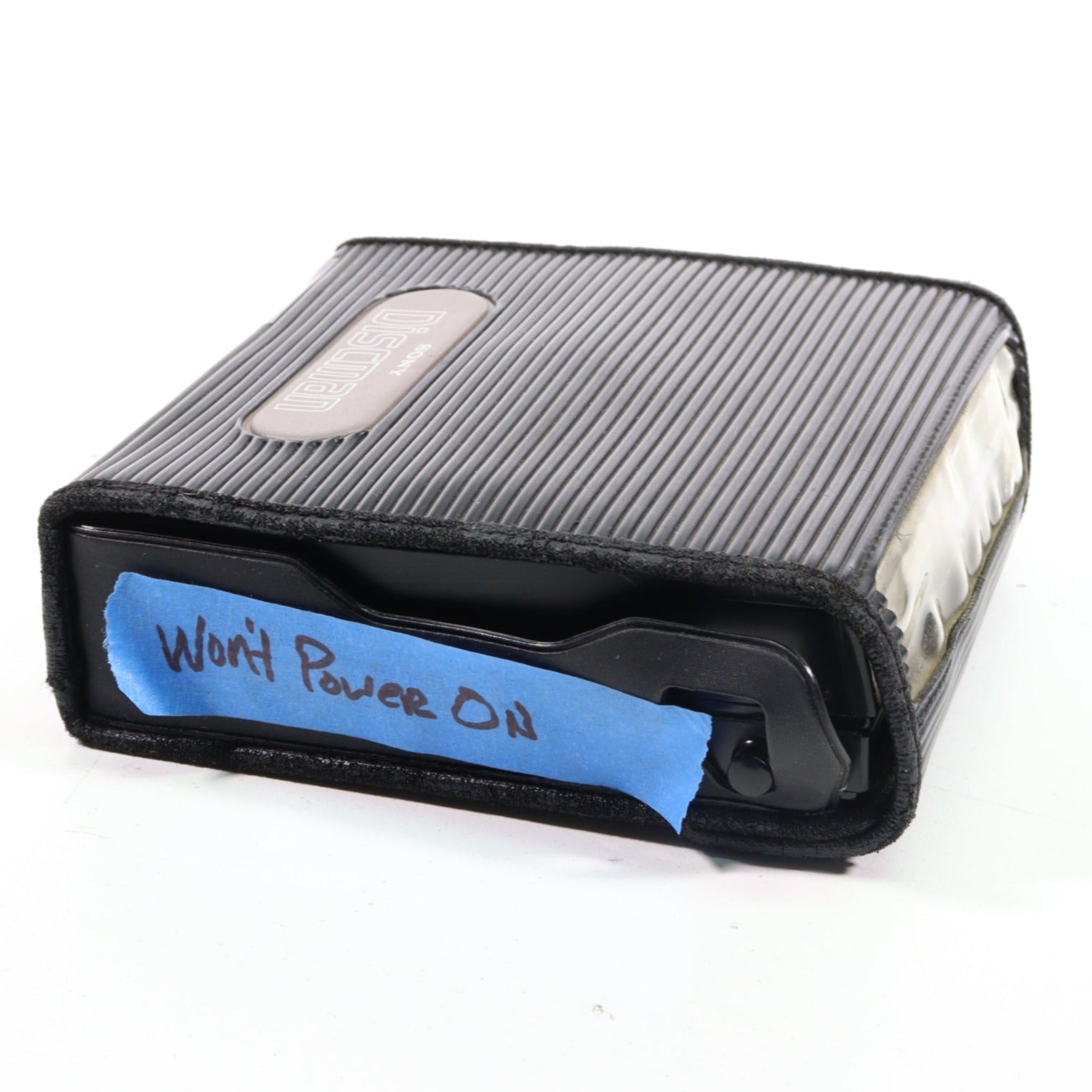 Sony Discman D7 Personal CD Player with BP-200 Battery Pack and Case ...