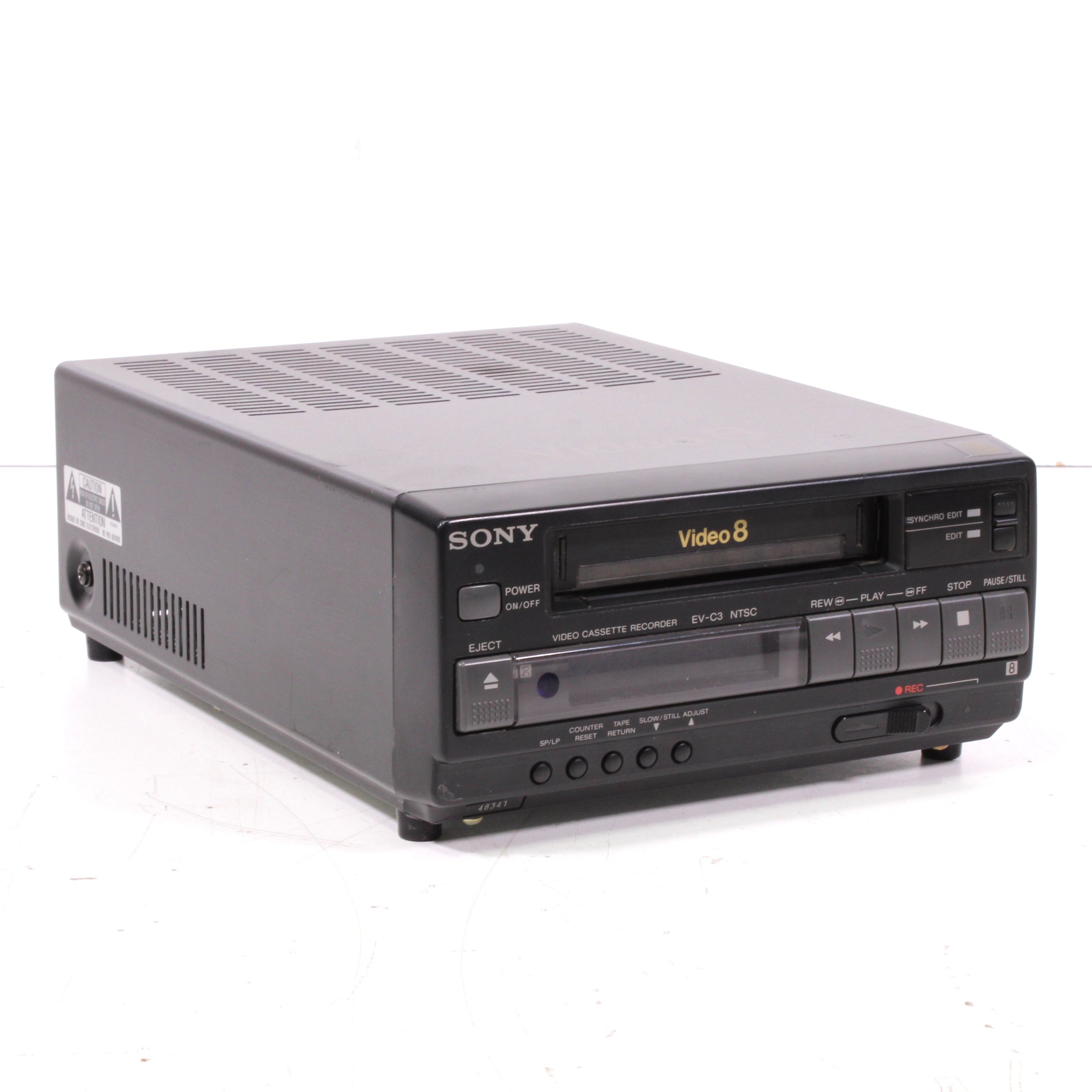 Sony EV-C3 Compact Video8 8mm Player Recorder VTR Deck — SpenCertified